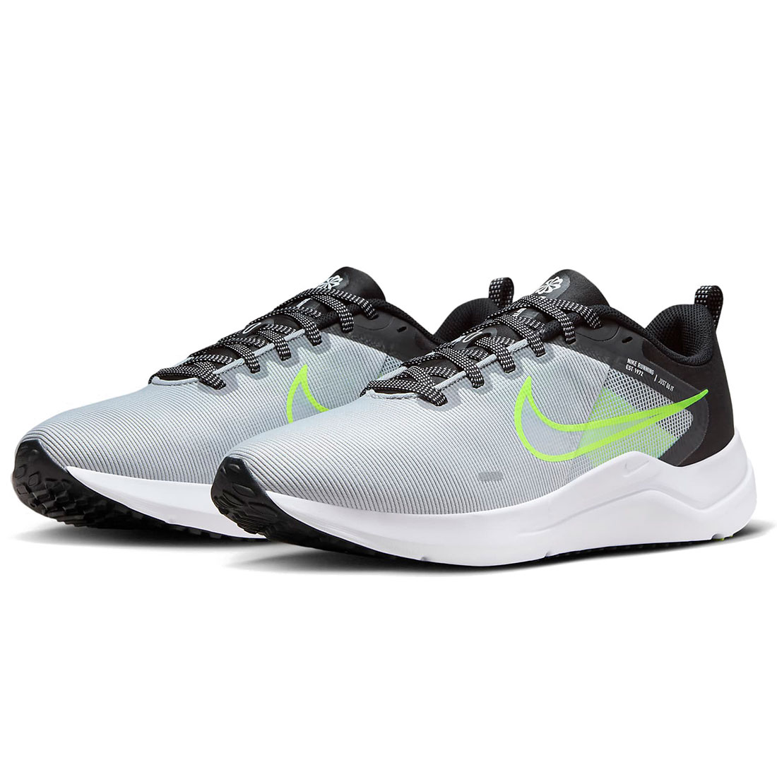 【楽天市場】ナイキ ダウンシフター 12 NIKE DOWN SHITER 12 ウルフグレー/ブラック/ボルト/ホワイト DD9293 ...