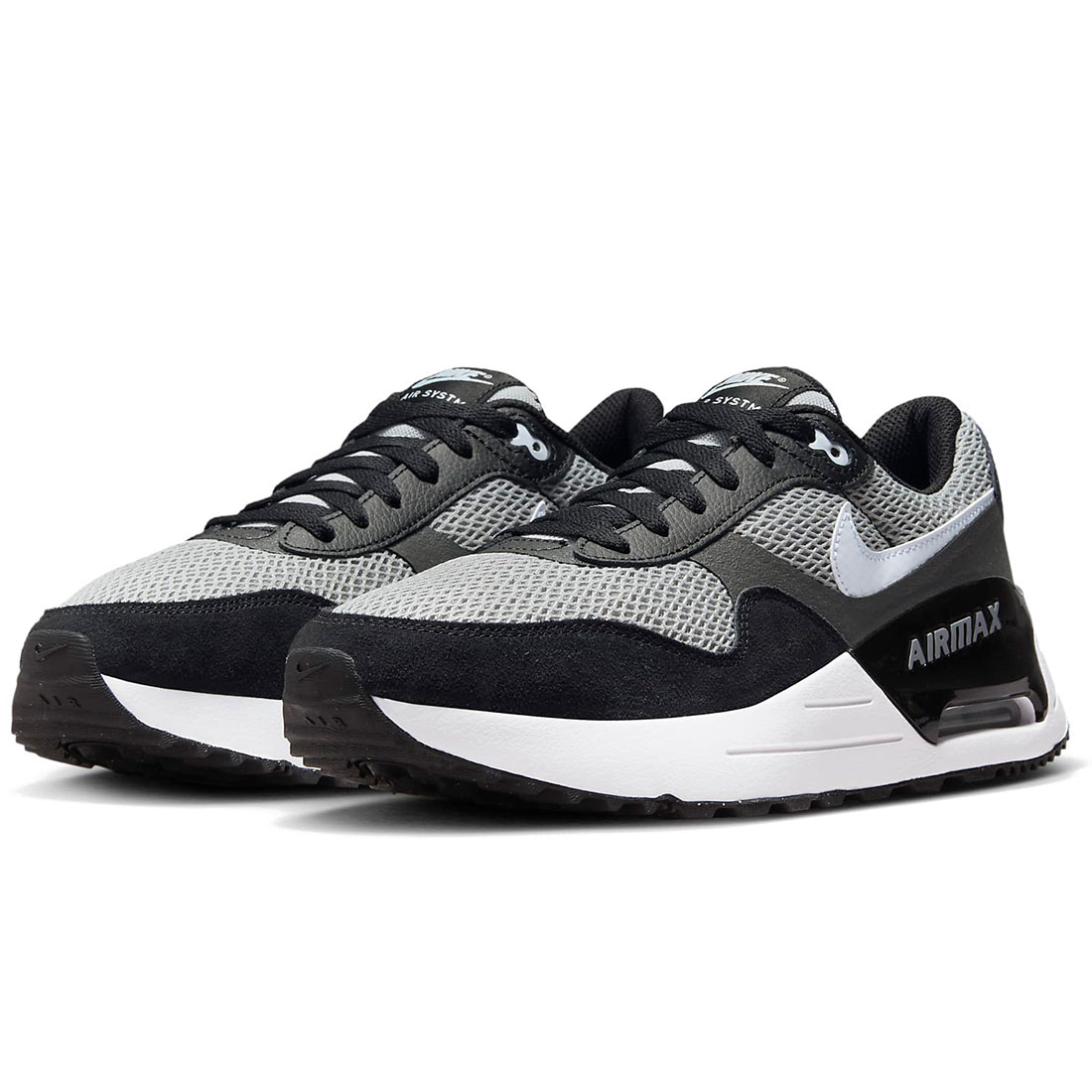 【楽天市場】ナイキ エア マックス システム NIKE AIR MAX SYSTM ライトスモークグレー/アイアングレー/ブラック/ブルー ...
