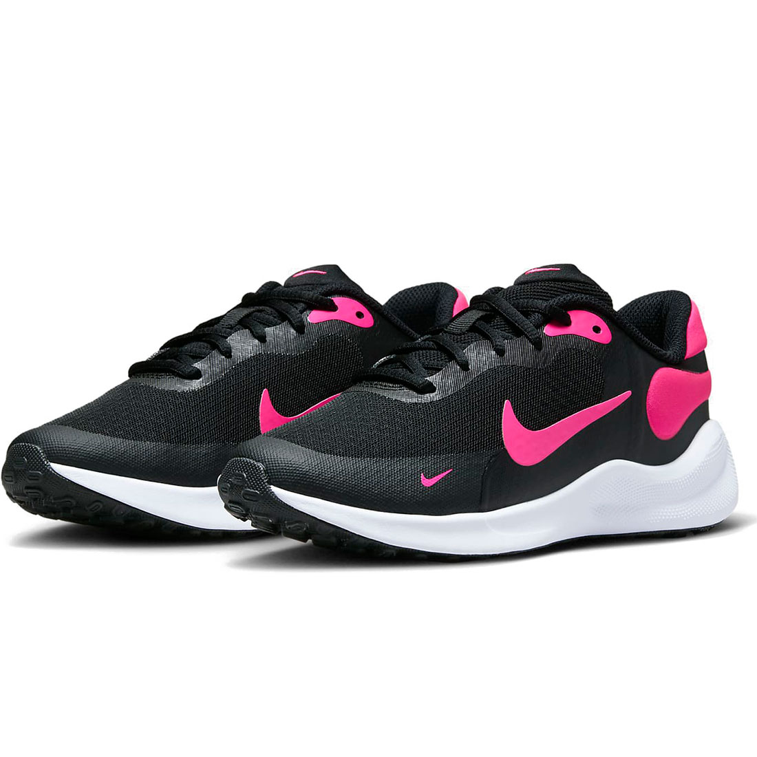 【楽天市場】ナイキ レボリューション 7 NIKE J Revolution 7 ブラック/ホワイト/ハイパーピンク FB7689-002 ...