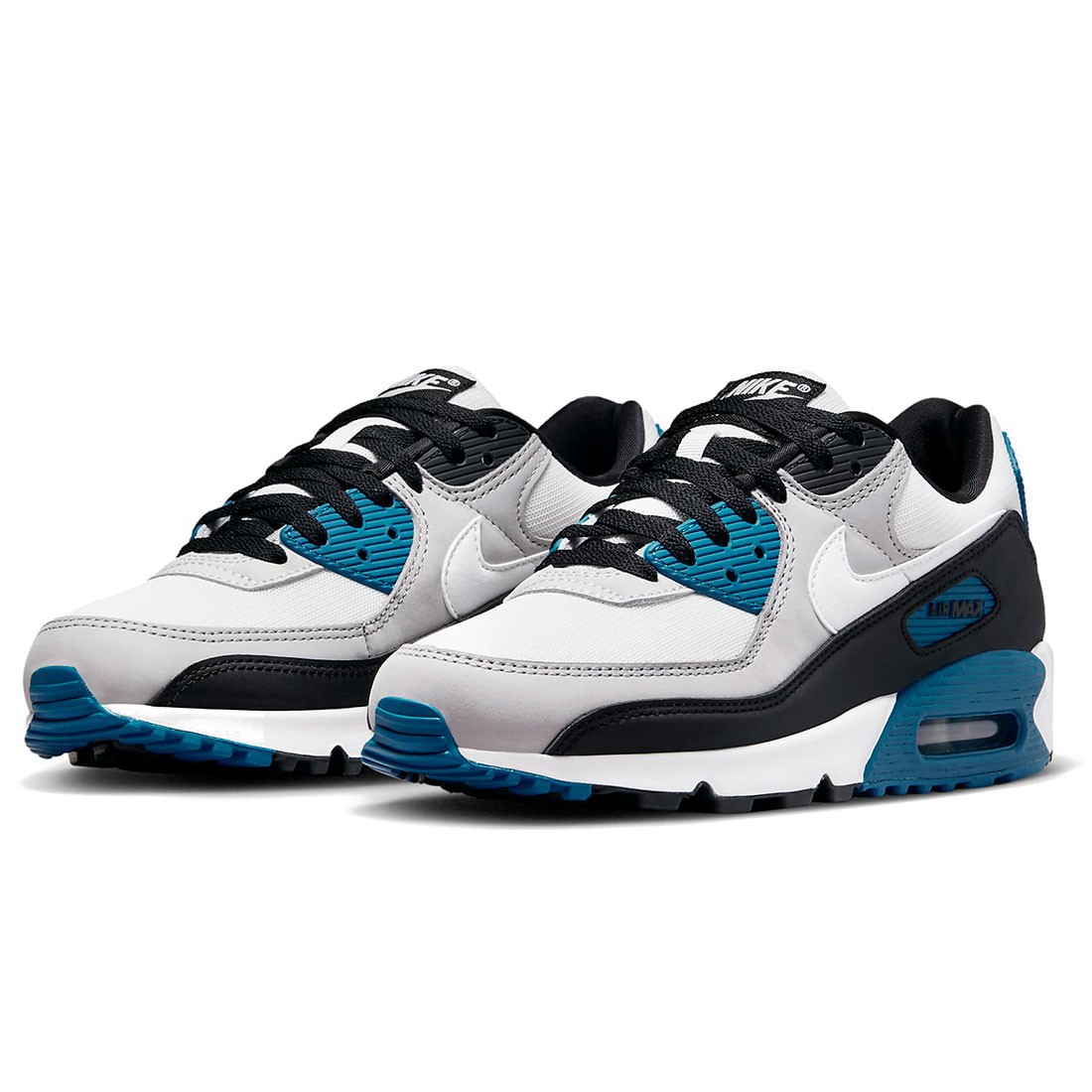 【楽天市場】ナイキ エア マックス 90 NIKE AIR MAX 90 ライトスモークグレー/ブラック/インダストリアルブルー/サミット ...