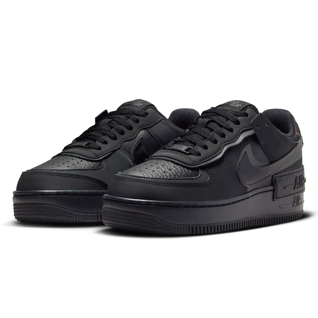 【楽天市場】ナイキ AF1 シャドウ NIKE W AF1 SHADOW ブラック/ブラック FB7582-001：シューズナッツ
