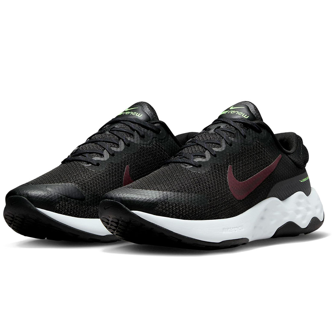 【楽天市場】ナイキ リニュー ライド 3 NIKE Renew Ride 3 ブラック/ピュアプラチナム/パープルインク/バーガンディ ...