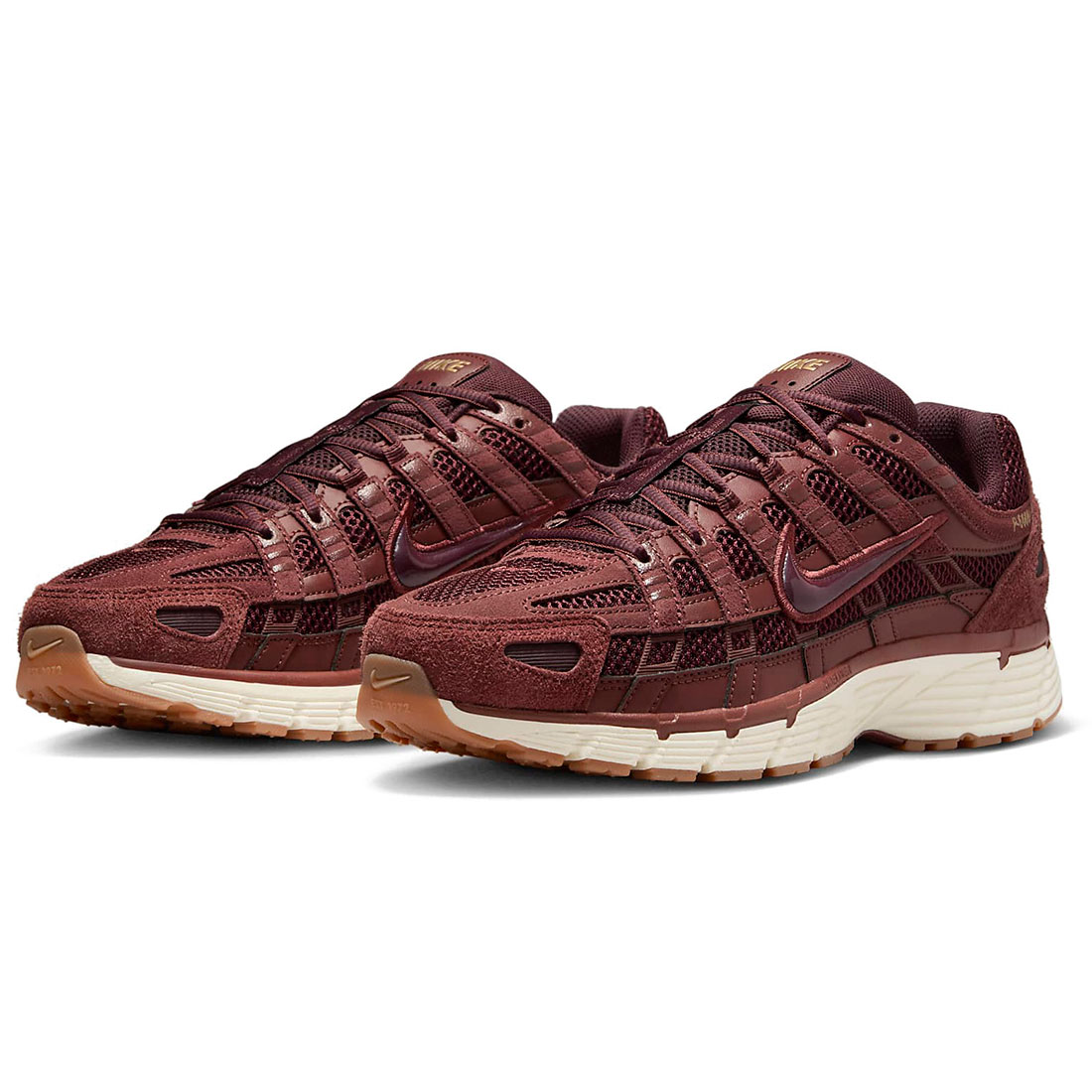 【楽天市場】ナイキ P-6000 SE NIKE P-6000 SE ダークポニー/メタリックゴールド/ペールアイボリー/バーガンディ ...