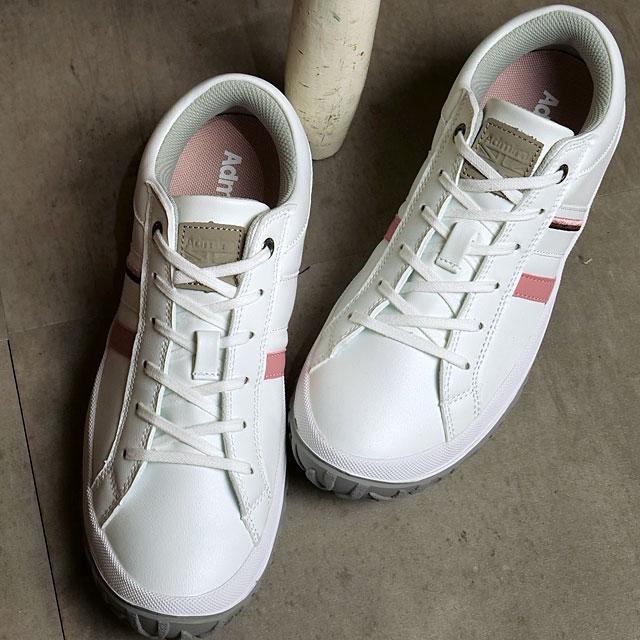 【楽天市場】アドミラル Admiral スニーカー アリー [AD-901 FW24] ALLIE レディース 靴 ローカット 抗菌防臭 White/Pink：SHOETIME