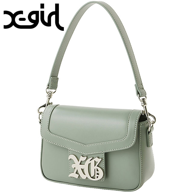 【楽天市場】【2/28まで！最大100％ポイントバック！】エックスガール X-girl オールドイングリッシュロゴバックル ツーウェイ ...