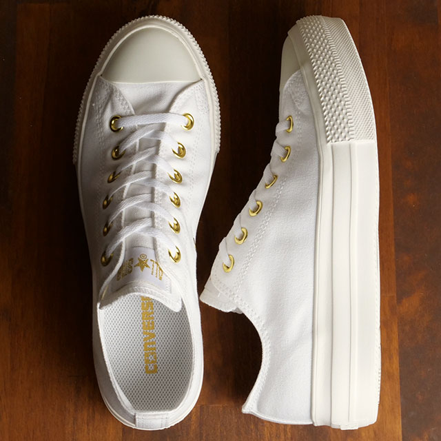 【楽天市場】コンバース CONVERSE レディース スニーカー オールスターライト PLTS GD ローカット （31309000 ...