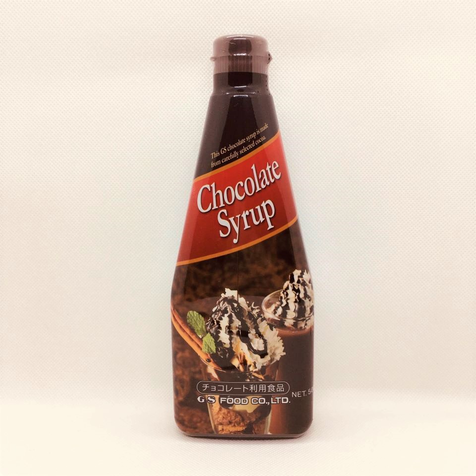 【楽天市場】チョコレートシロップ500g(500g×1本) 業務用 ジーエスフード GS 関東近県送料無料 ：食材センター 楽天市場店