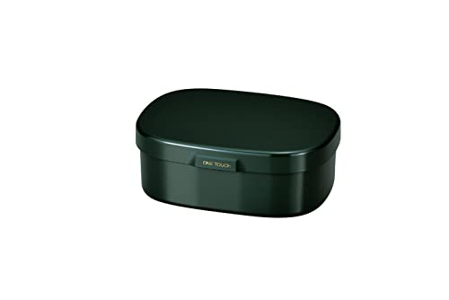 【楽天市場】たつみや(Tatsumiya) HAKOYA さっと洗えるお弁当箱 M 600 ダークグリーン つるりん 303452 日本製：ショウマーケット