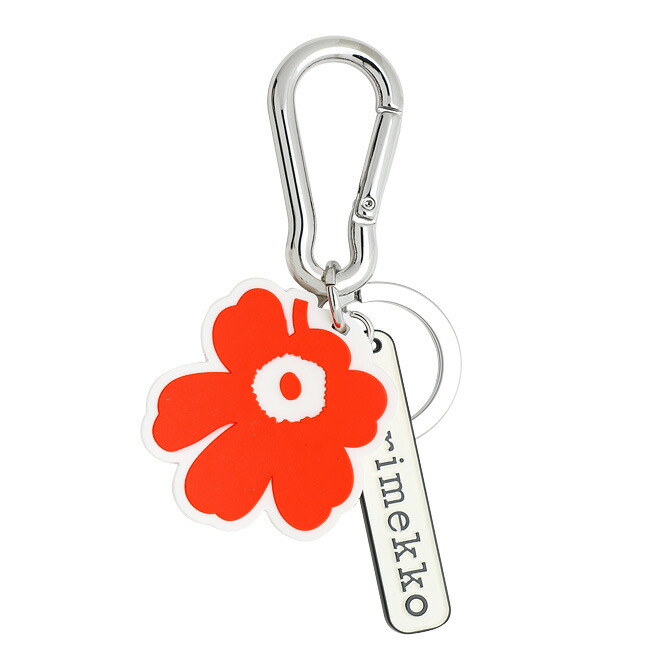 【楽天市場】マリメッコ marimekko アアロカス ウニッコ キーチェーン （レッド×オフホワイト）093975 320 Aallokas ...