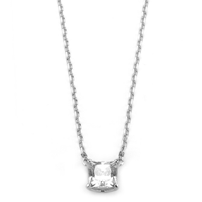【楽天市場】スワロフスキー SWAROVSKI アトラクト ネックレス （シルバー） 5510696 ATTRACT NECKLACE ...