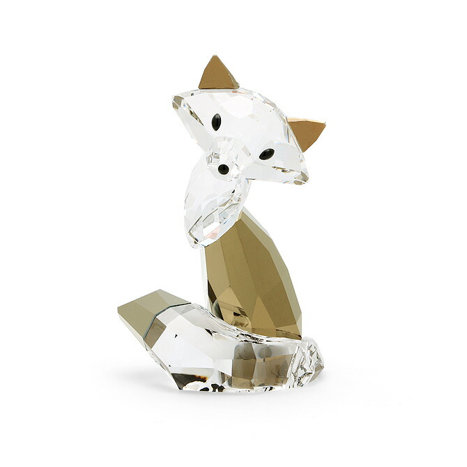 【楽天市場】スワロフスキー SWAROVSKI フィギュリン ホリデー マジック フォックス （ゴールド） 5644113 Holiday ...
