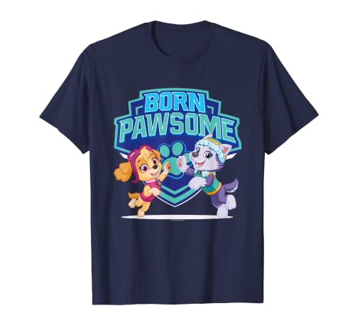 【楽天市場】Tシャツ キャラクター ファッション トップス 海外モデル PAW Patrol Born Pawsome Skye ...