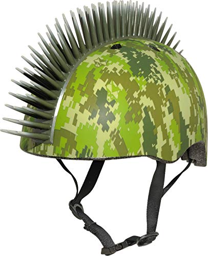 【楽天市場】ヘルメット 自転車 サイクリング 輸入 クロスバイク Raskullz Digital Camo Mohawk Helmet, 5 ...