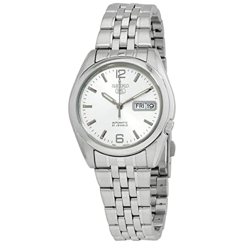 【楽天市場】腕時計 セイコー メンズ SEIKO Series 5 Automatic White Dial Men's Watch ...