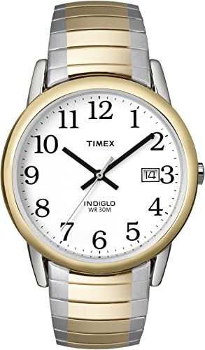 【楽天市場】腕時計 タイメックス メンズ T2H311 Timex Men's Easy Reader 35mm Watch ? Two ...