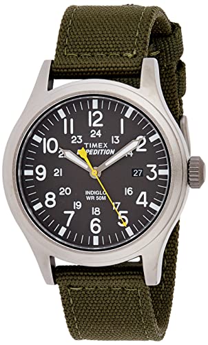 【楽天市場】腕時計 タイメックス メンズ T49961 Timex Men's Expedition Scout 40mm Watch ...