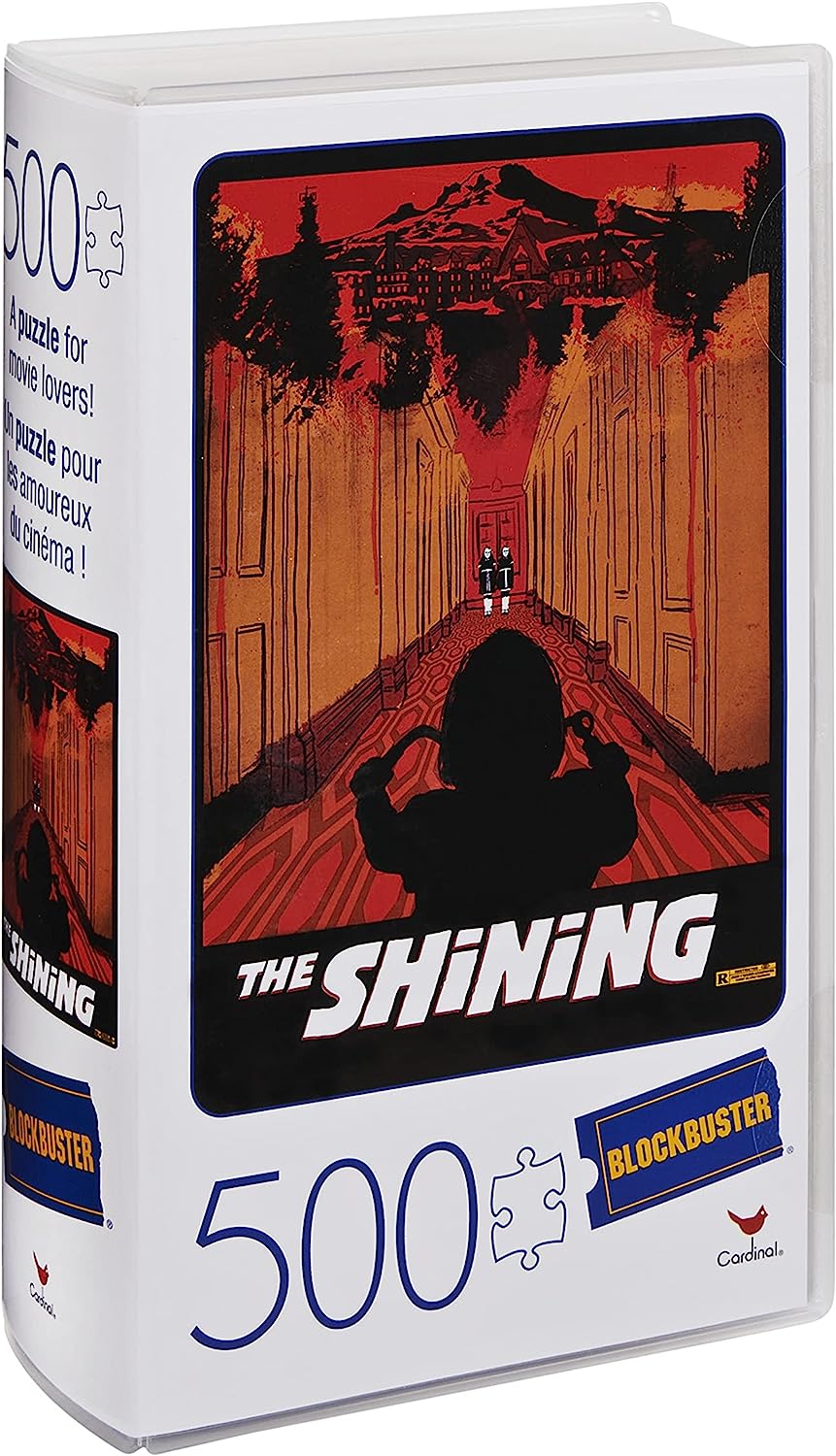 【楽天市場】ジグソーパズル 海外製 アメリカ 【送料無料】The Shining Movie 500-Piece Adult Jigsaw Puzzle in Plastic Retro ...