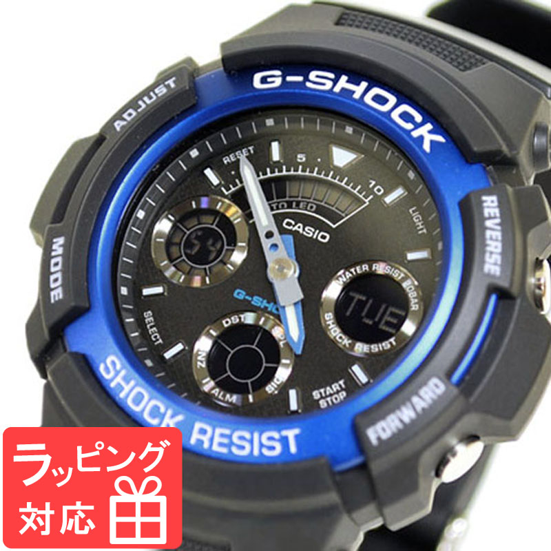 【楽天市場】カシオ CASIO G-SHOCK Gショック 防水 ジーショック 腕時計 メンズ 海外モデル デジアナ AW-591-2ADR ...