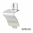 【楽天市場】ステンレス鋼製棚受 SP型、SPS型用 【SPB-20】 保護テープ付 【SPB-20T】保護テープなし ヘアライン仕上 スガツネ工業 LAMP ランプ：金物のハードボックス楽天市場店