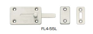 【楽天市場】ステンレス鋼製フラットラッチ FL4型 【FL4-55L】 L: 55 スガツネ工業 LAMP ランプ：金物のハードボックス楽天市場店