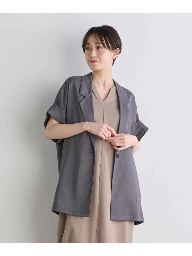 【楽天市場】【セットアップ対応】《INED CLARO》リニーブッチャージャケット INED イネド ジャケット・アウター テーラード ...