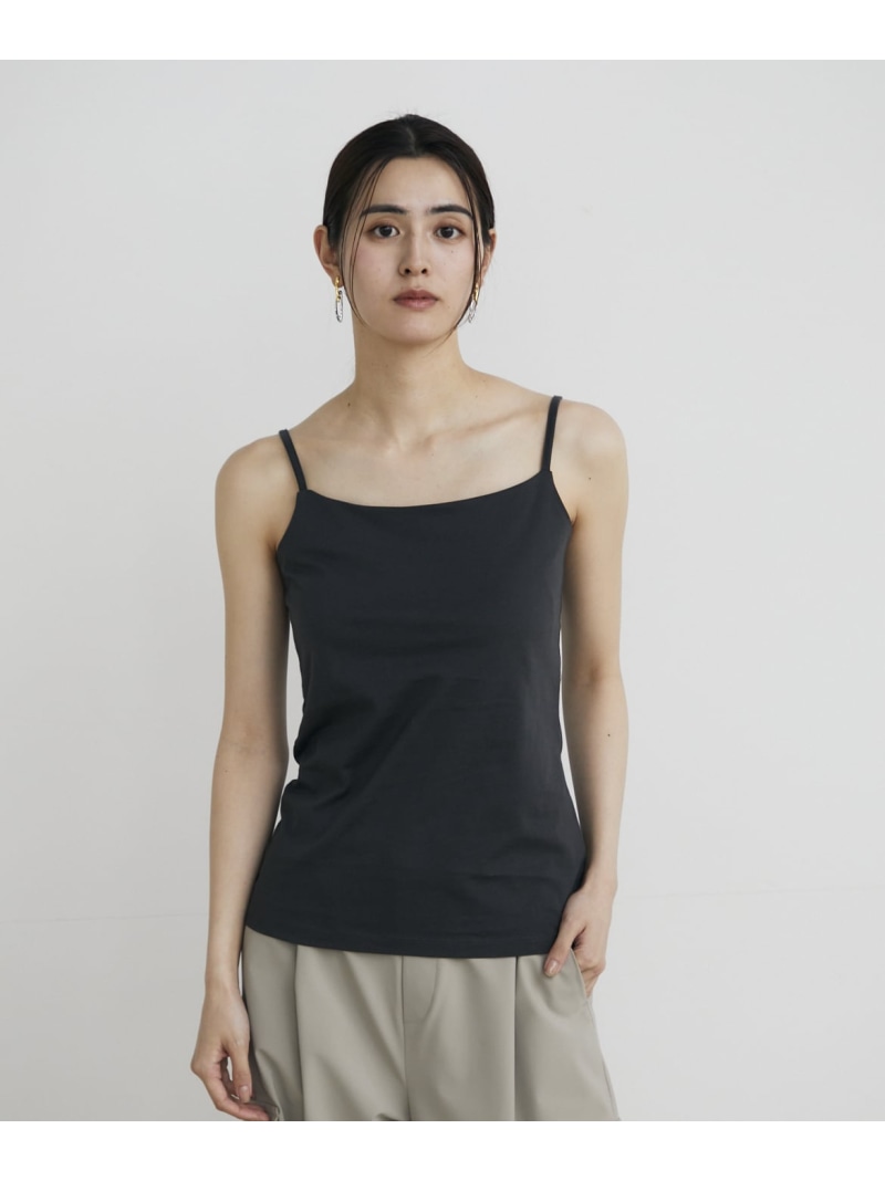 【楽天市場】《大きいサイズ》キャミソール《スビン綿MIX天竺/A-GIRL'S 》 INED イネド トップス キャミソール ブラック グレー ホワイト パープル ネイビー ブルー【送料無料 ...