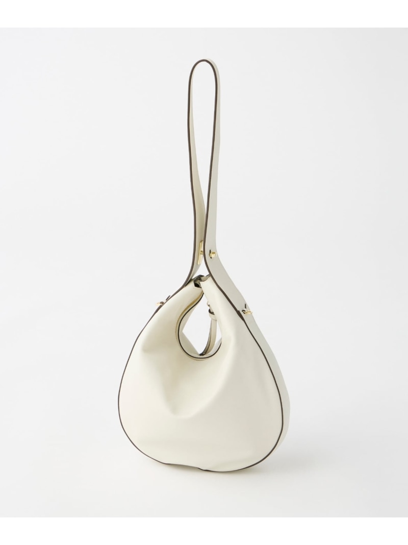 【楽天市場】《SUPERIOR CLOSET》ソフトレザーラウンドバッグ《LORISTELLA》 INED イネド バッグ ショルダーバッグ ホワイト ブラック【送料無料】[Rakuten ...