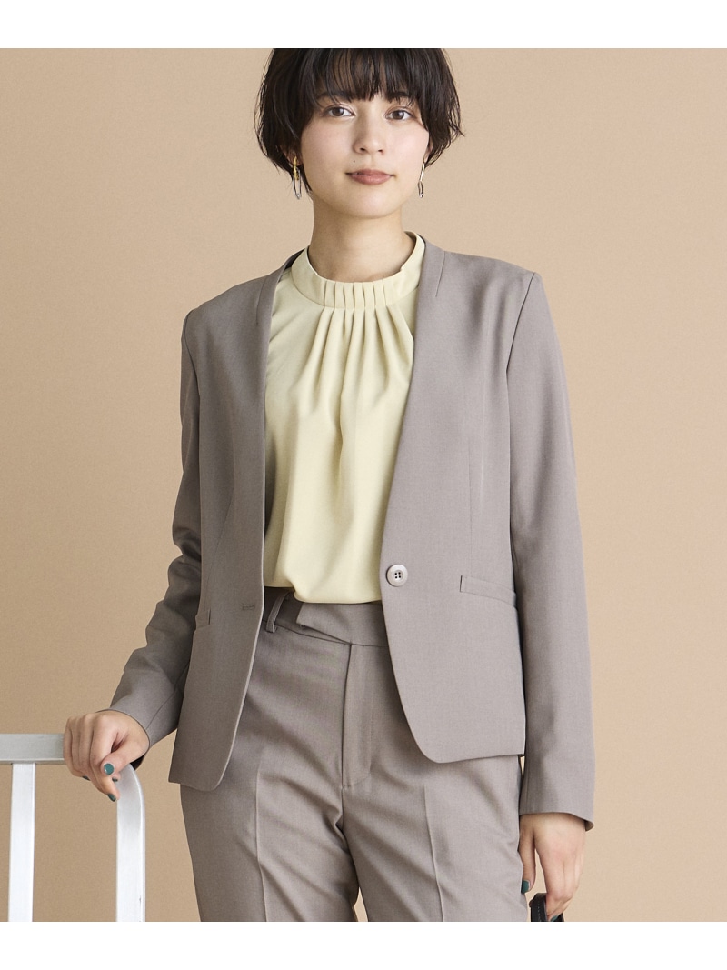 【楽天市場】【SALE／10%OFF】【セットアップ対応】《INED CLARO》エシカルメランジジャケット INED イネド ジャケット ...