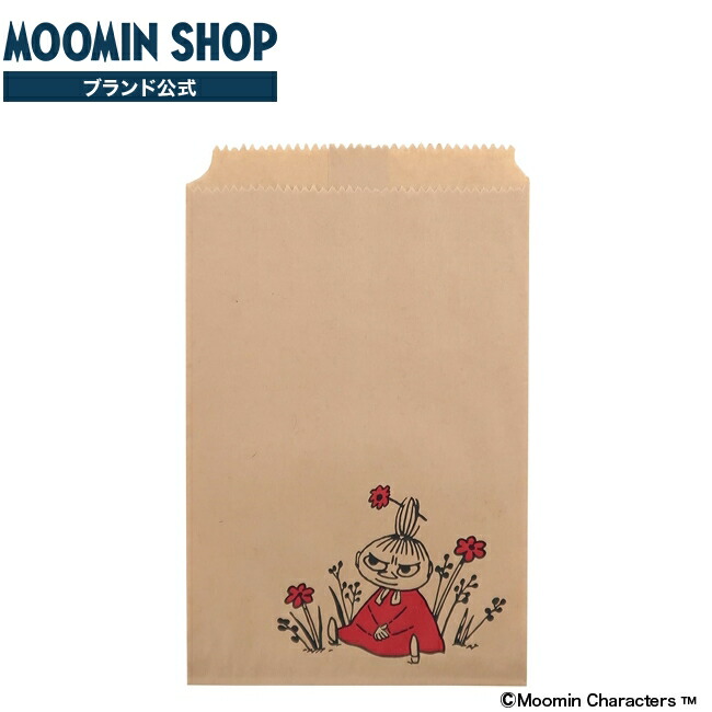 【楽天市場】インディゴ MOOMIN リトルミイ ラッピング袋 平袋 クラフト：MOOMIN SHOP 楽天市場店