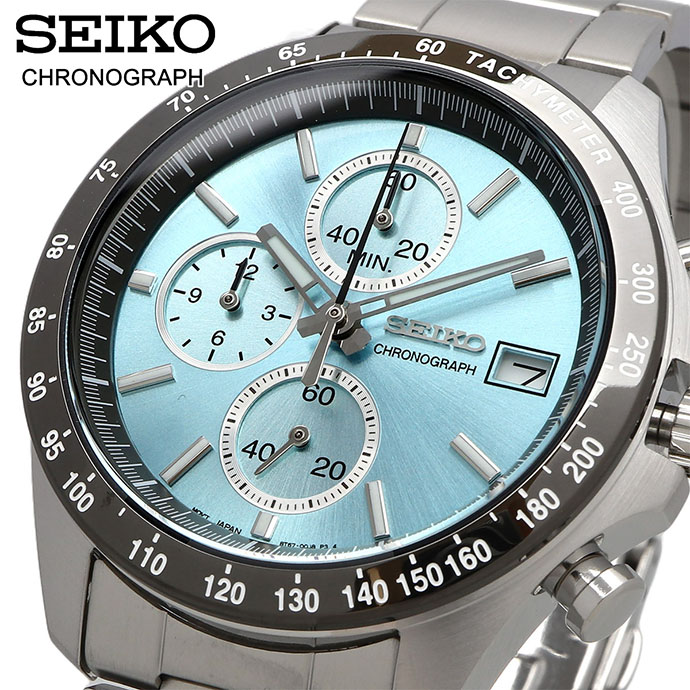 【楽天市場】SEIKO 腕時計 セイコー 時計 ウォッチ セイコーセレクション 流通限定モデル クォーツ 8T クロノグラフ ビジネス ...