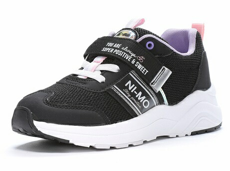 【楽天市場】【moonstar】NM J102 BLACK ブラック ムーンスター ニーモ Ni-mo 子供靴 キッズ ジュニア スニーカー ...