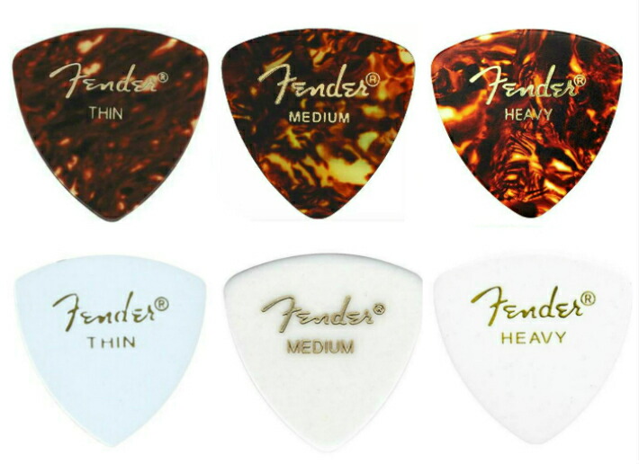 【楽天市場】Fender Shape Classic Celluloid Triangle トライアングル 346：セレクトショップSKY.M