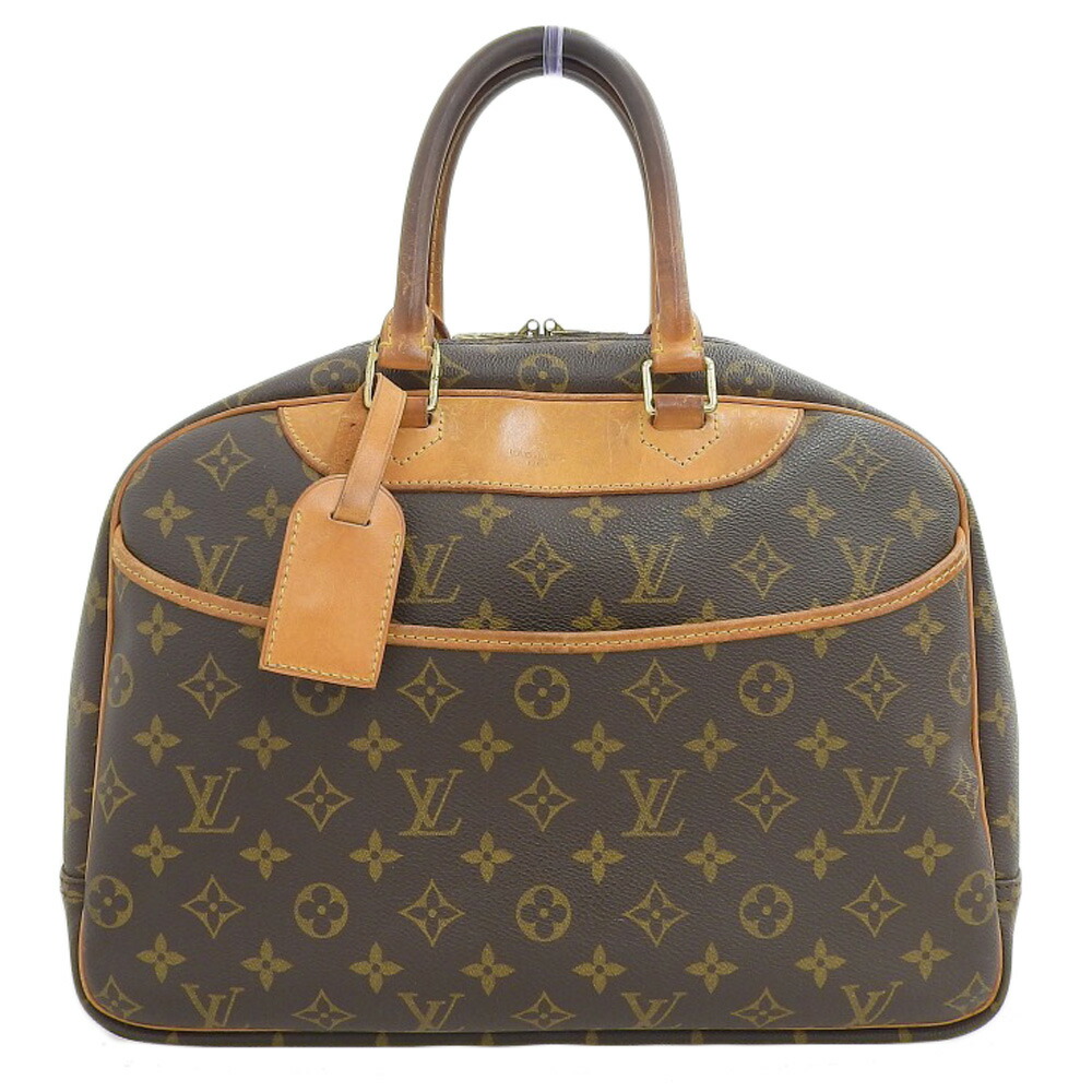 【楽天市場】【本物保証】 ルイヴィトン LOUIS VUITTON モノグラム ドーヴィル M47270 ハンドバッグ 【中古】：高島屋質店【創業73年老舗質屋】