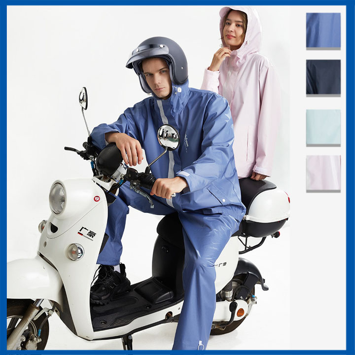 【楽天市場】レインコート 上下 レインスーツ 自転車 通学 大きいサイズ ブルー グリーン ピンク M-4XL メンズ レディース レインウェア 女子 男子 メンズ 送料無料 男女兼用 防水 ...