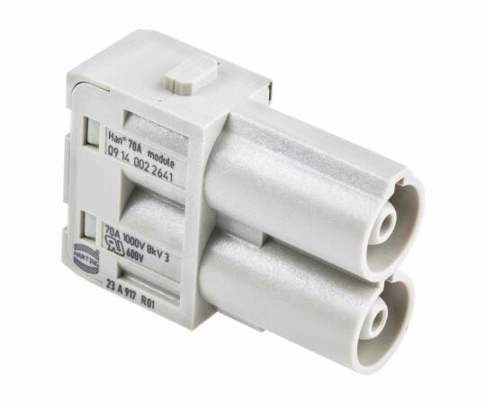 【楽天市場】Harting モジュール オス Han-Modularシリーズ,2極 1列 1袋(2個入) 09140022641：Shop ...