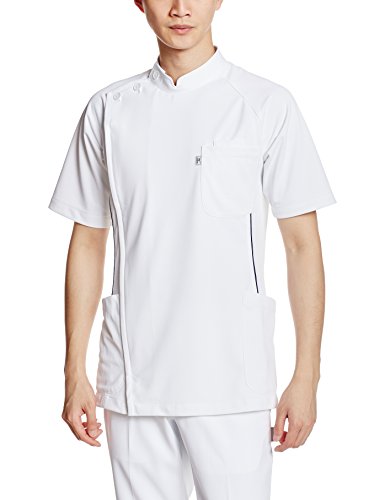 【楽天市場】(ミズノ) MIZUNO ケーシージャケット医療白衣MZ-0049 MZ0049 C-1 ホワイト M：Shop de clinic楽天市場店