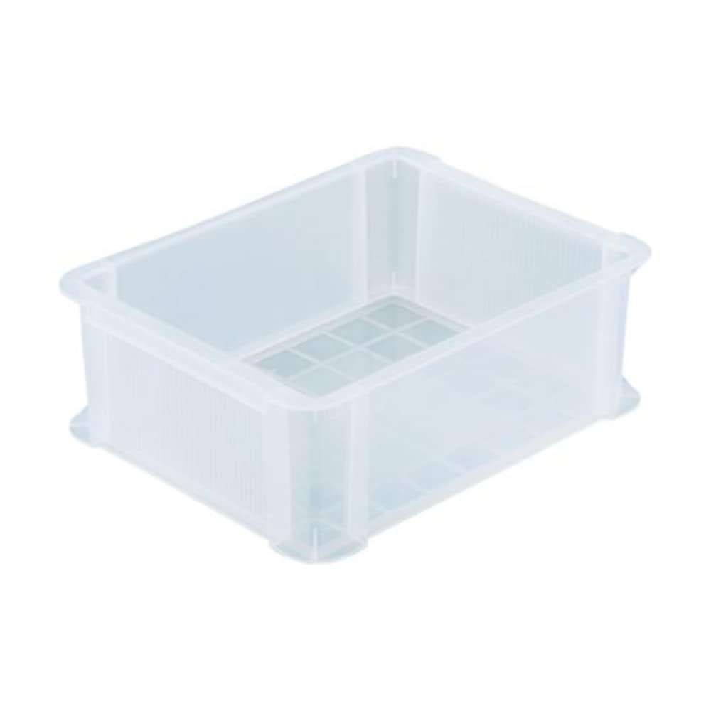 【楽天市場】トラスコ中山(TRUSCO) スケルトンカラーコンテナ スケルコン スケルトンコンテナ 9L 透明 TSK-910TM：shopevergreen