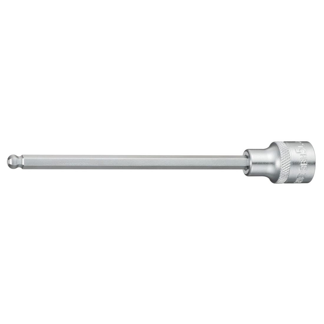 【楽天市場】トネ(TONE) ロングボールポイントヘキサゴンソケット 3BH-05L 差込角9.5mm(3/8”) 二面幅5mm ...