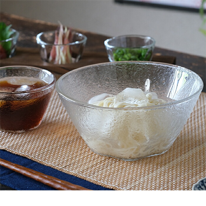 【楽天市場】そうめん ガラス 器 皿 【 流雅鉢 ソーメン鉢 3個入】 皿 おしゃれ つゆ 素麺 そーめん 鉢 日本製 ギフト シンプル ...