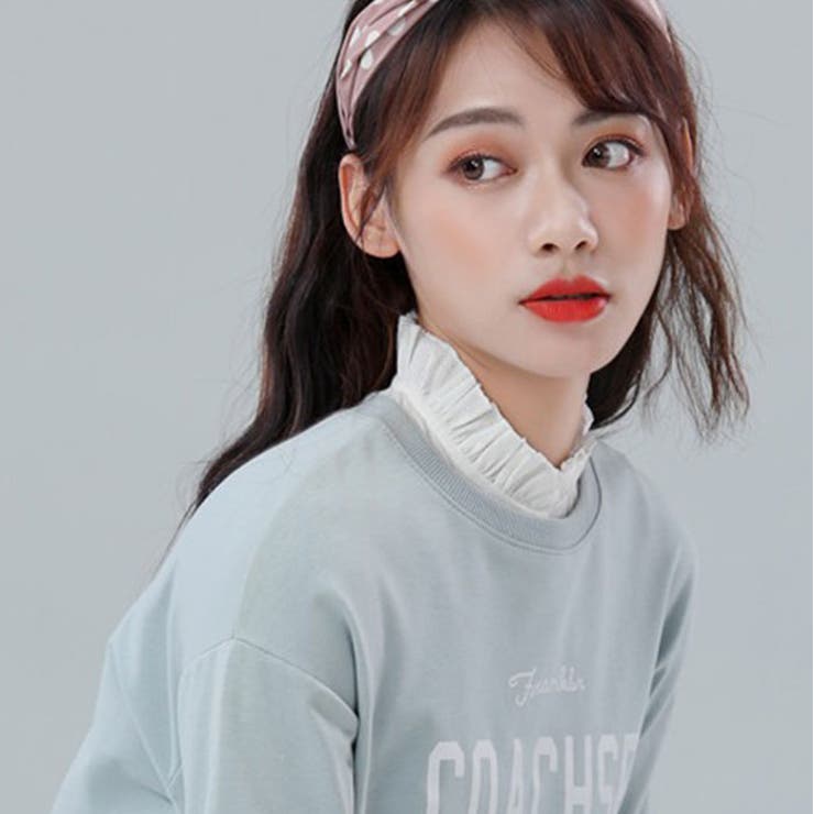 【楽天市場】【3/11 1:59まで 10%OFFクーポン】フリルつけ襟 スタンドカラー tsukeeri2：SHOPLIST