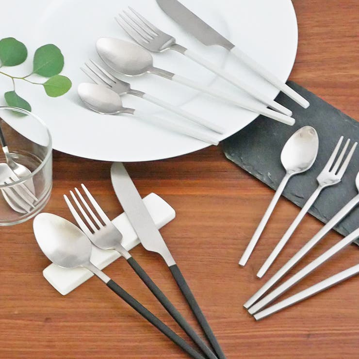 【楽天市場】【本日限定P10倍＆10%OFFクーポン】カトラリー5本セット エッジライン ステンレス カトラリー おしゃれ カトラリーセット スプーン フォーク ナイフ 業務用 キッチンツール ...