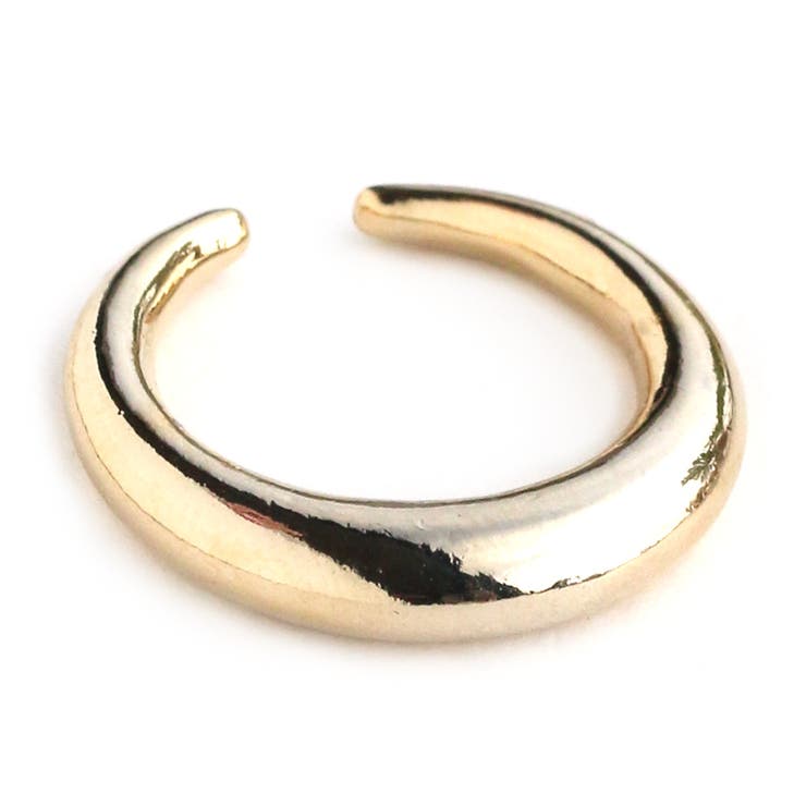 【楽天市場】【4/5限定 20%OFFクーポン】リング 指輪 K18GP 金属アレルギー おしゃれ ブランド 立体 ぷっくり 20代 30代 40代 イヤーカフ イヤカフ レイヤード 複数付け ...