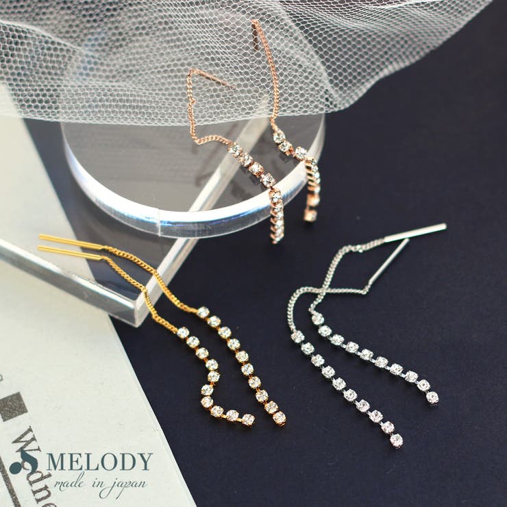 【楽天市場】【店内全品10%OFF】チェーンピアス ピアス K18GPストーン アメリカンピアス 揺れる アメピア シンプル ゴールド 小ぶり プレゼント トレンド ブランド おしゃれ 人気 ...