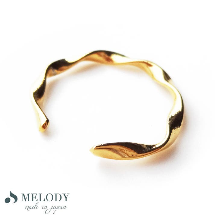 【楽天市場】【5/16 1:59まで 5%OFFクーポン】Melody Accessory イヤーカフ 日本製 K18GP 大ぶり イヤリング イヤカフ ニッケルフリー ピアス メタル ...