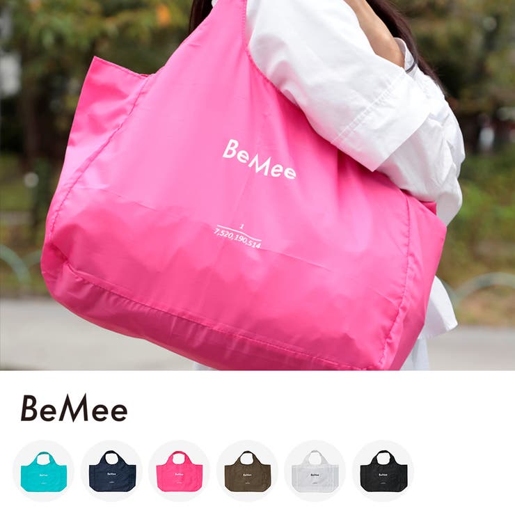 【楽天市場】【7/11 1:59まで 5%OFFクーポン】time piece BeMee(ビーミー) 折りたたみ エコバッグ Mサイズ ...