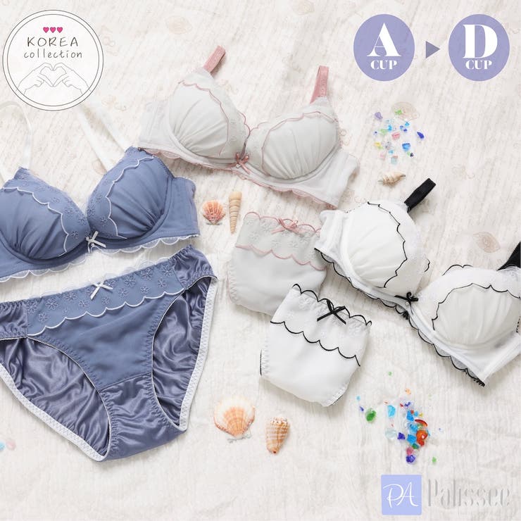 【楽天市場】palissee バイカラーフラワーレース 3/4カップブラ＆ショーツ インナー・下着：SHOPLIST