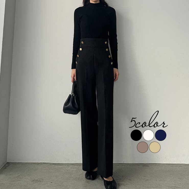 【楽天市場】Louere Louere ハイウエストマリンパンツ パンツ・ズボン：SHOPLIST