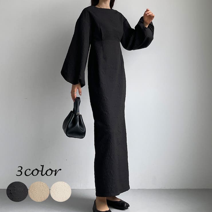 【楽天市場】Louere Louere ふくれジャガードIラインワンピース ワンピース・ドレス：SHOPLIST