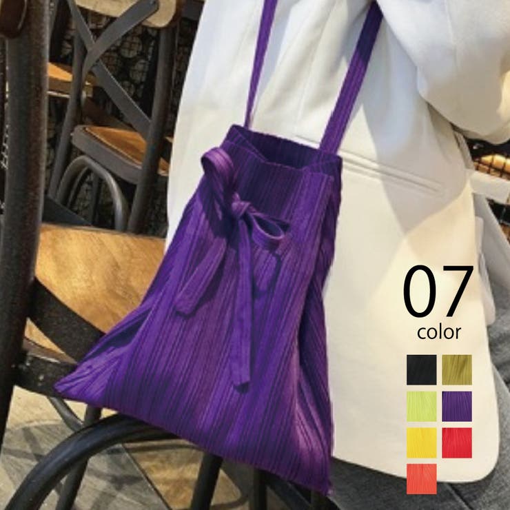 【楽天市場】【SETUP7】プリーツ巾着ショルダーバッグ KNF：SHOPLIST