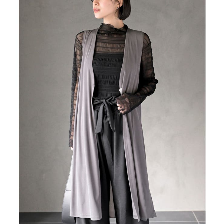 【楽天市場】rps BACKスリットロングジレ トップス：SHOPLIST